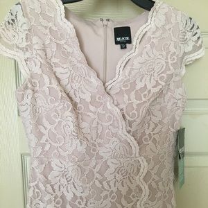 melrose | Dresses | Blush Lace Maxi Dress | Poshmark